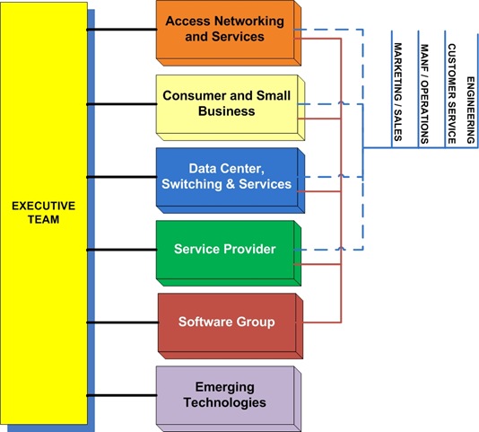 Cisco Systems : An analysis on Organizational Structure for Competitive ...
